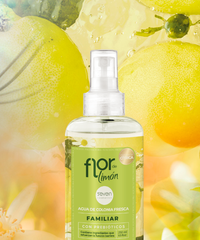 Agua de colonia Flor, con prebióticos - The Seven Cosmetics